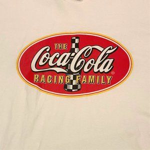 Shirts | Coca Cola The Racing Family White Nascar Tshirt | Poshmark